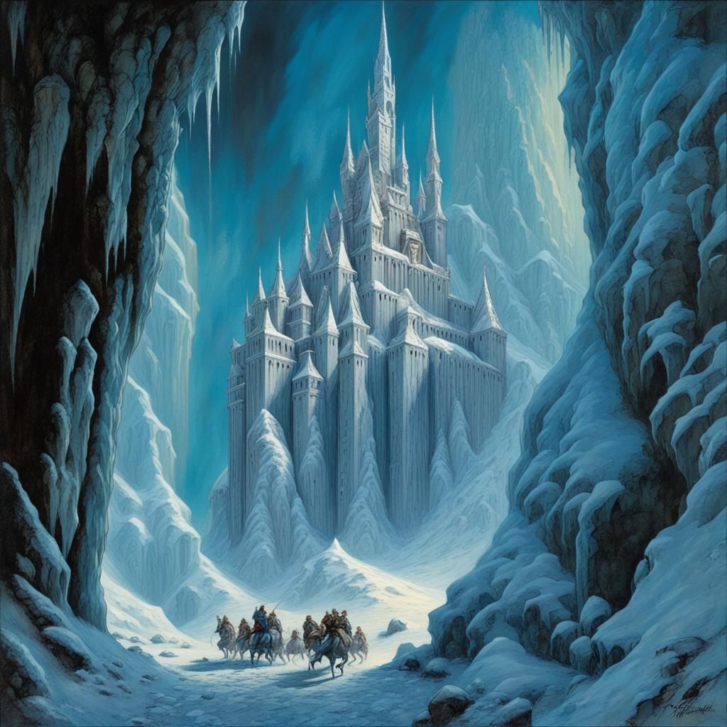 16k resolution, art by Bernie Wrightson, Boris Vallejo, Frank Frazetta ...