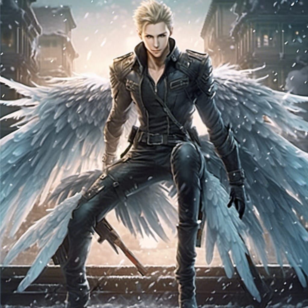 Avenging Angel - Cherub Version - AI Generated Artwork - NightCafe Creator