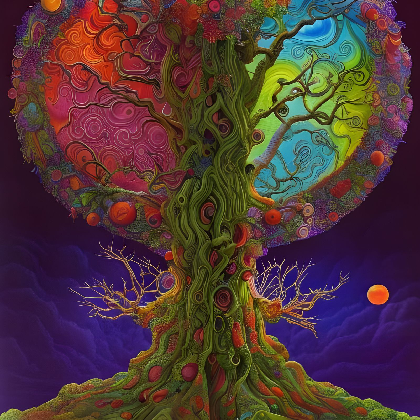 Trees - AI Generated Artwork - NightCafe Creator