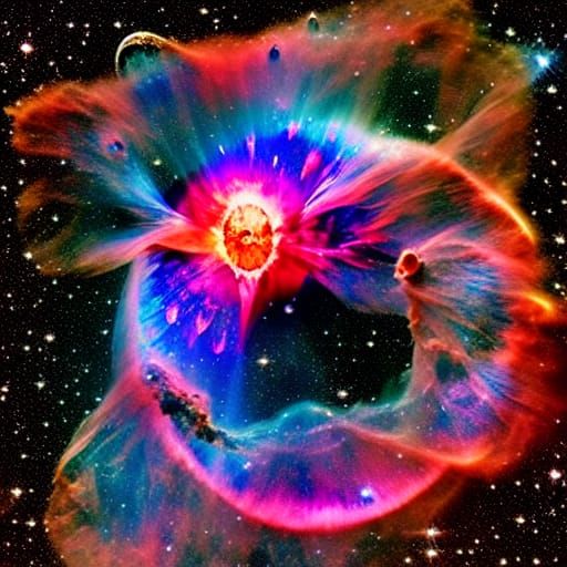 Cosmic space art 😍 - AI Generated Artwork - NightCafe Creator