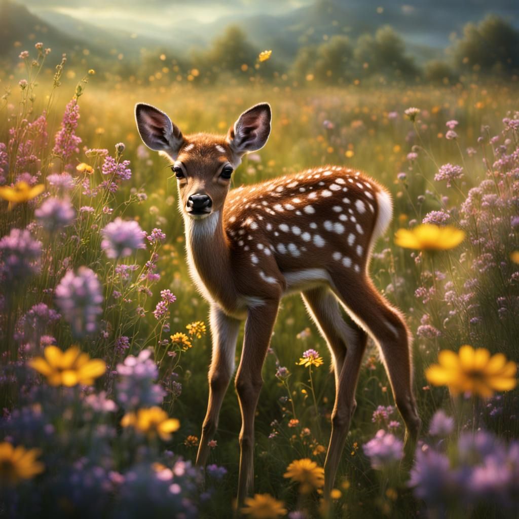 Fawn - AI Generated Artwork - NightCafe Creator