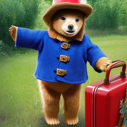 Realistic Paddington bear - AI Generated Artwork - NightCafe Creator