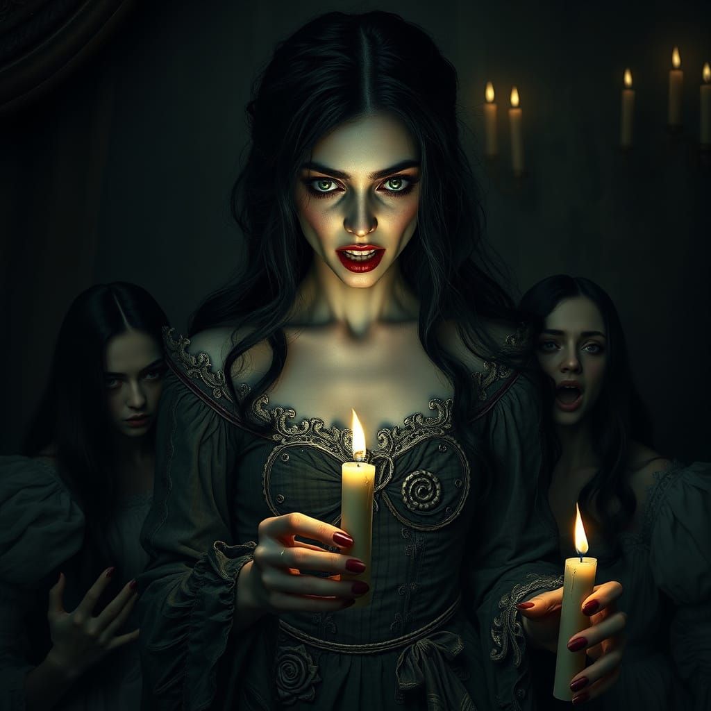 Deranged Cinderella Unleashes Revenge on Her Step ... - AI Art