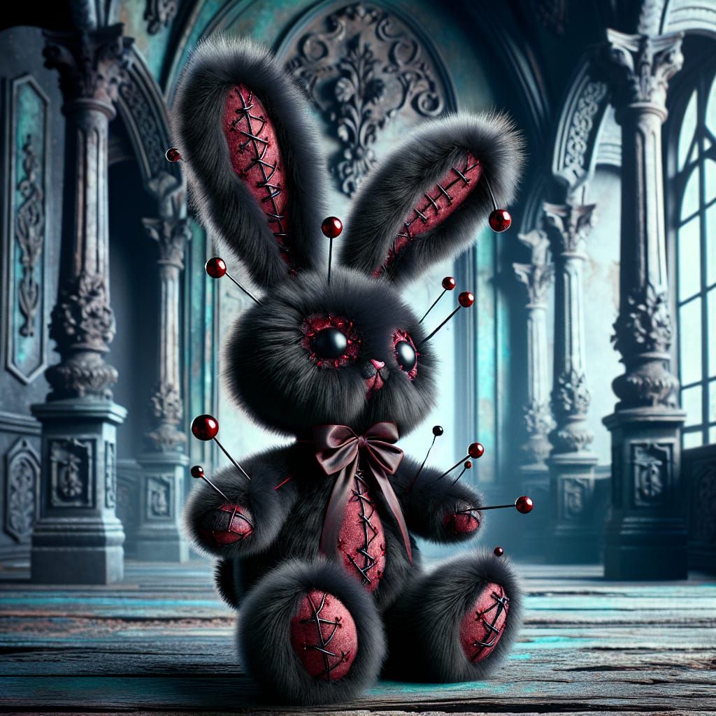 Voodoo Bunny - AI Generated Artwork - NightCafe Creator