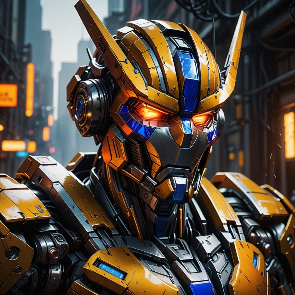 Mike Shinoda as transformer - Sleek Metallic Transformers Fo...