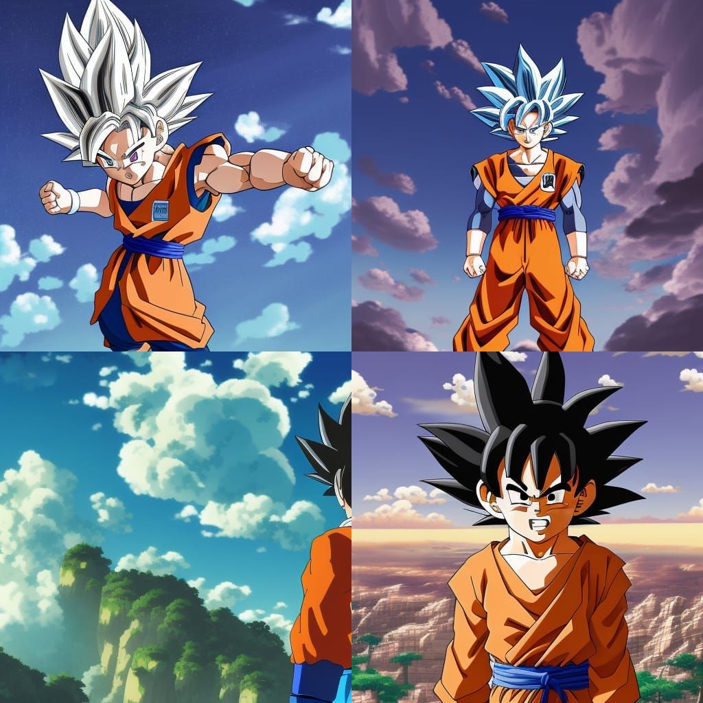 Goku - AI Generated Artwork - NightCafe Creator