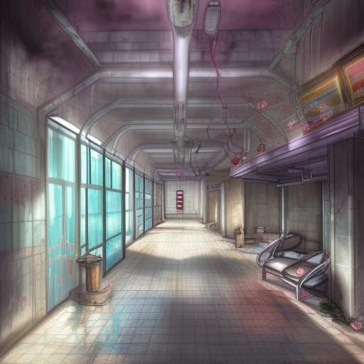 Gonjiam: Cursed Hospital Hyperrealistic, splash art, concept art, mid ...