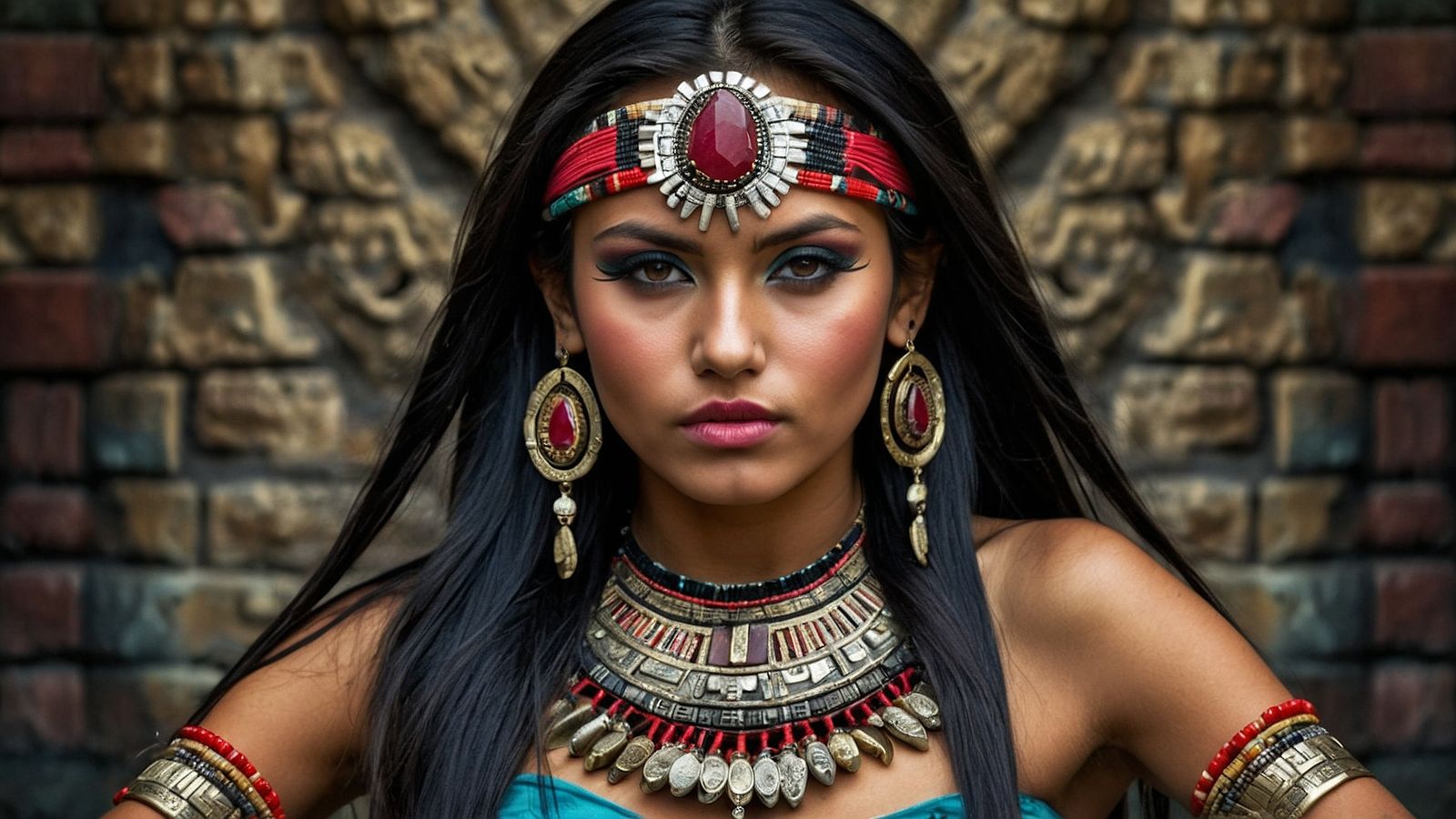 Aztec Model v2 - AI Generated Artwork - NightCafe Creator