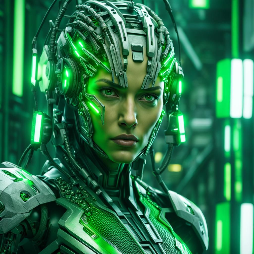Borg/Cyborg - AI Generated Artwork - NightCafe Creator