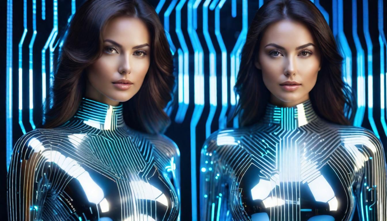 digital girls 5 - AI Generated Artwork - NightCafe Creator