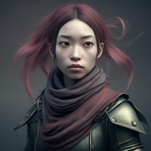 Lisa Silvertongue. Human. Lithe. No armour. Buckler in off-hand. Bladed ...