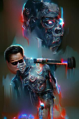 The terminator - AI Generated Artwork - NightCafe Creator