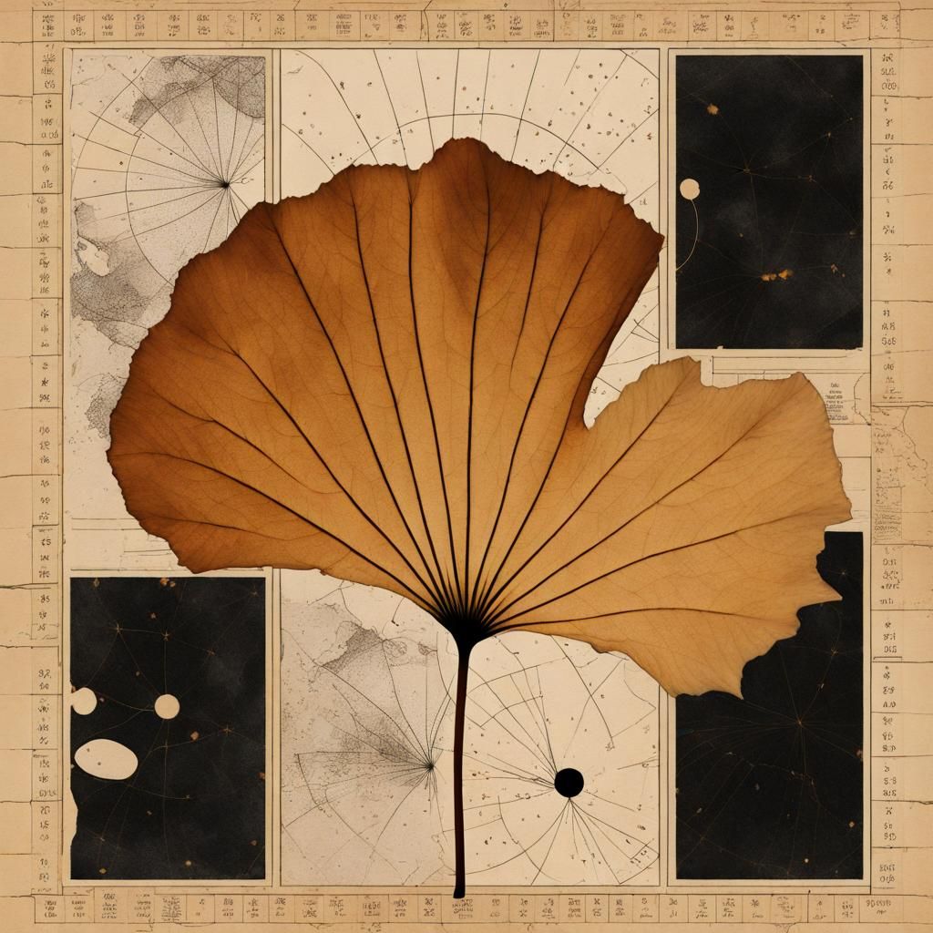 Ginko Leaf - AI Generated Artwork - NightCafe Creator