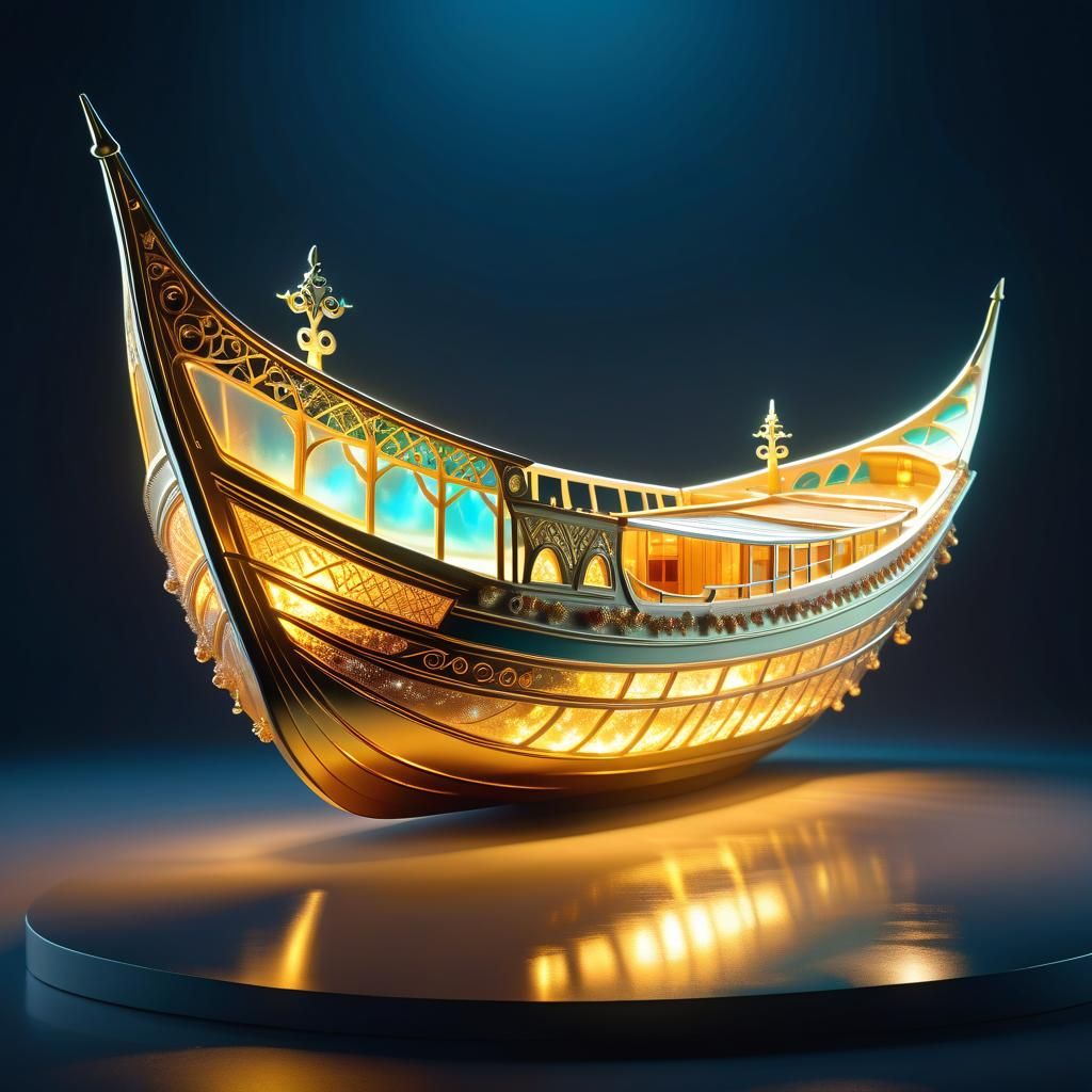 Unconventional Boat - AI Generated Artwork - NightCafe Creator