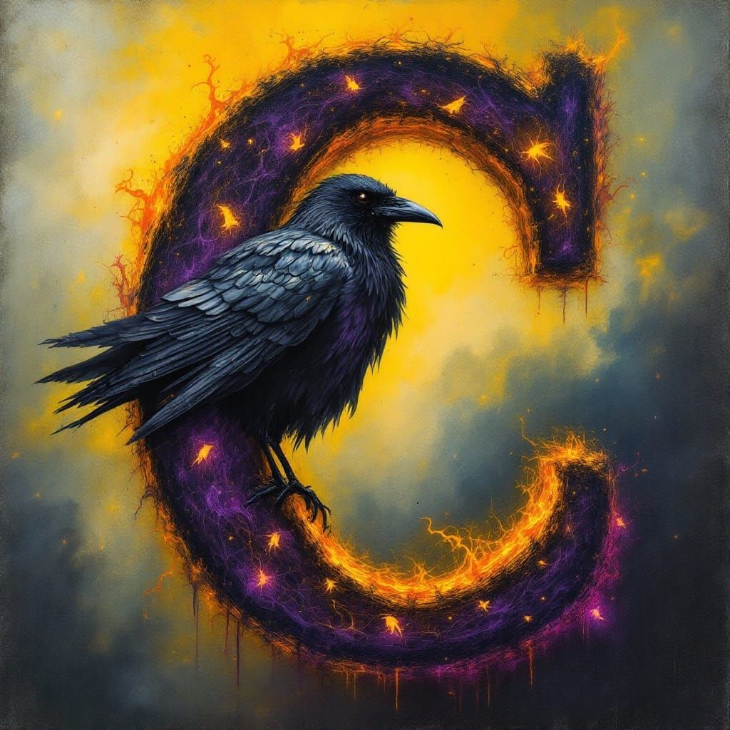 C is for crow - C is for crow