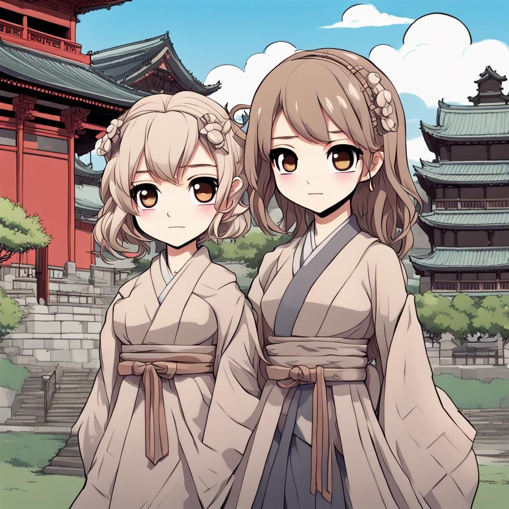 Chibi Reunion II - AI Generated Artwork - NightCafe Creator