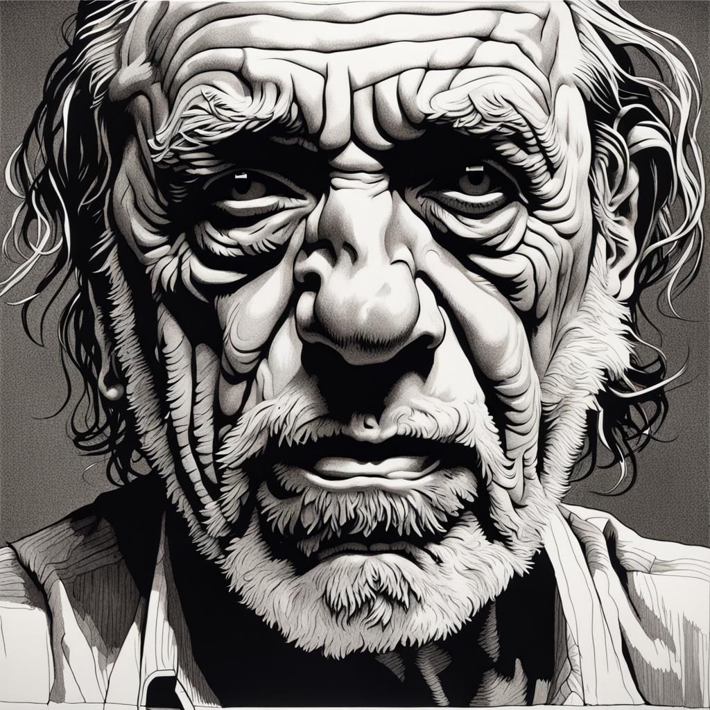 Bukowski - AI Generated Artwork - NightCafe Creator