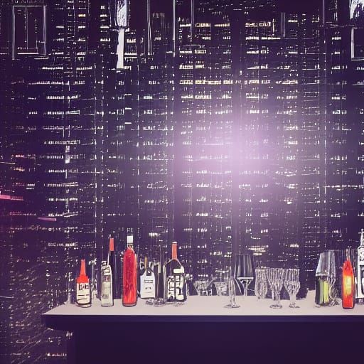 Bar - AI Generated Artwork - NightCafe Creator