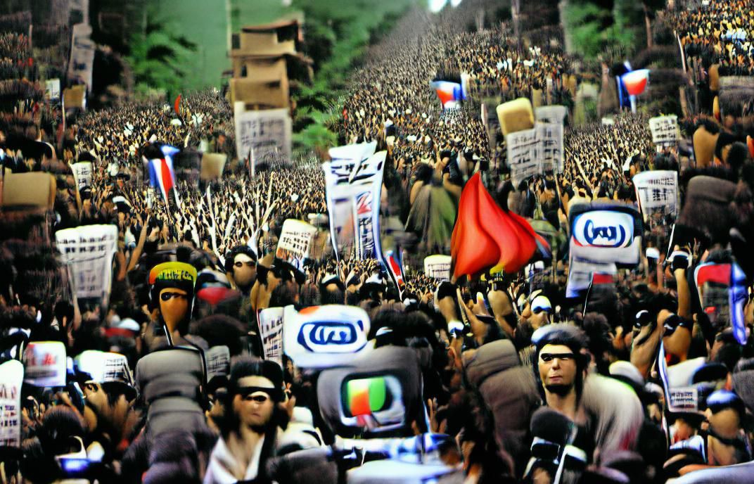 Protest while you can! - AI Generated Artwork - NightCafe Creator