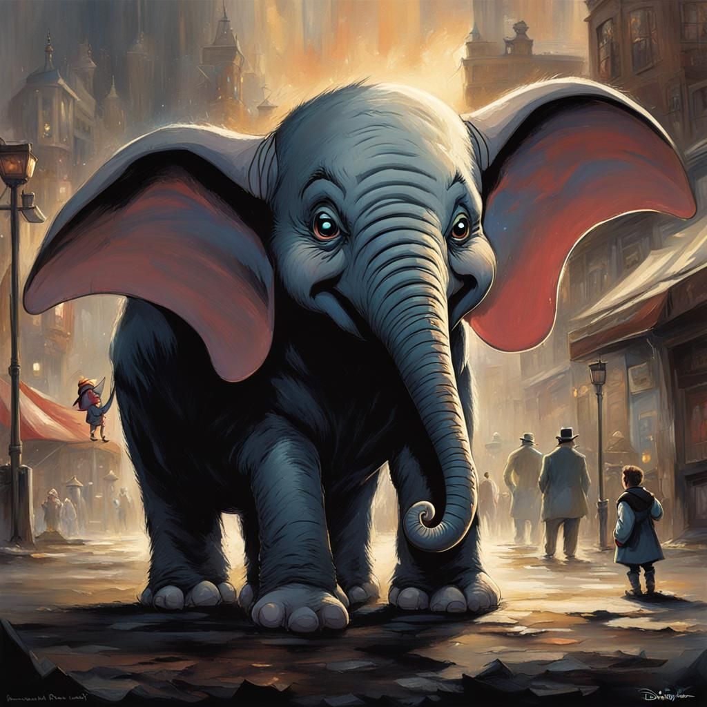 Dumbo - AI Generated Artwork - NightCafe Creator