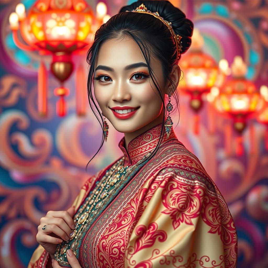 A beautiful woman - A beautiful woman