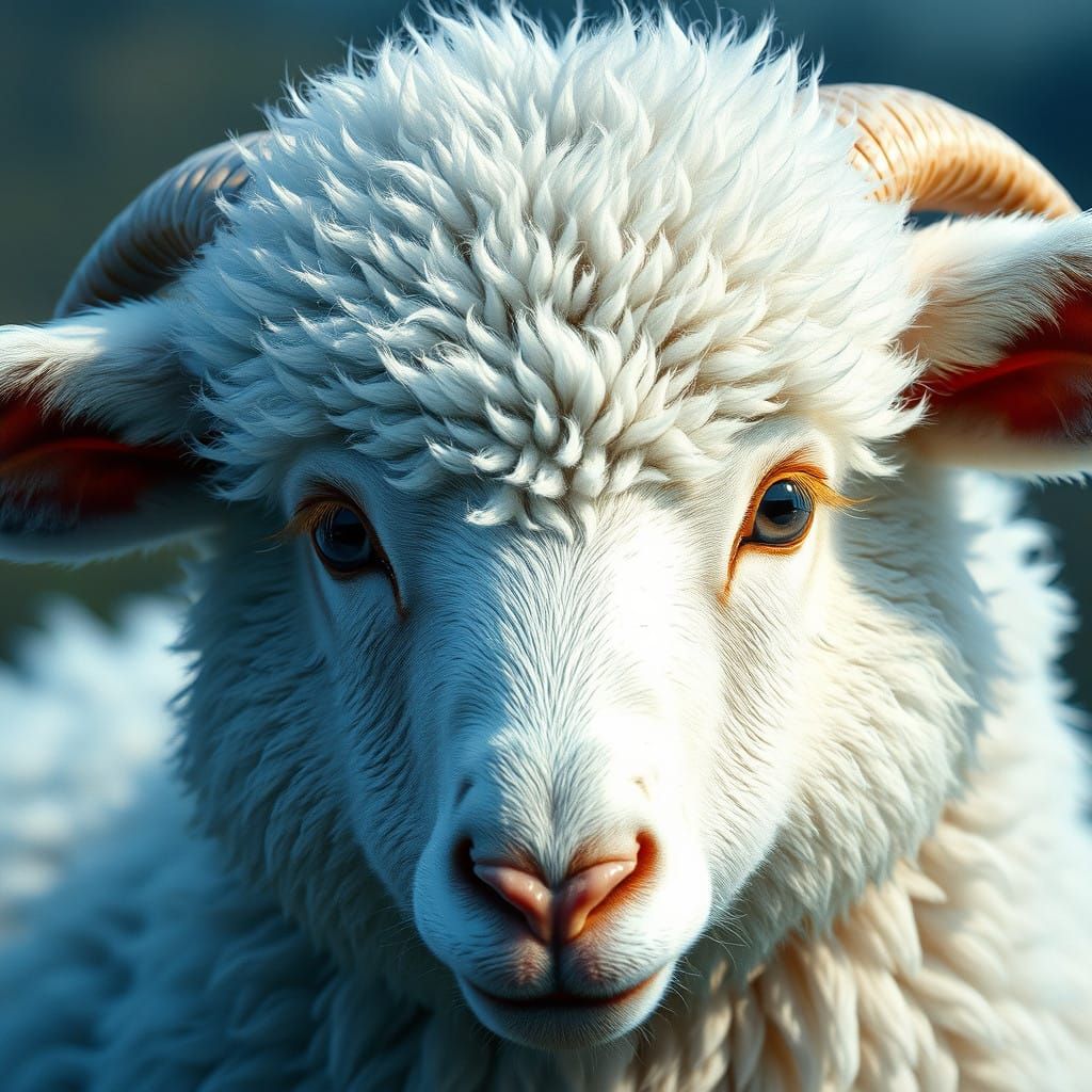 white-sheep - User on NightCafe Creator - NightCafe Creator