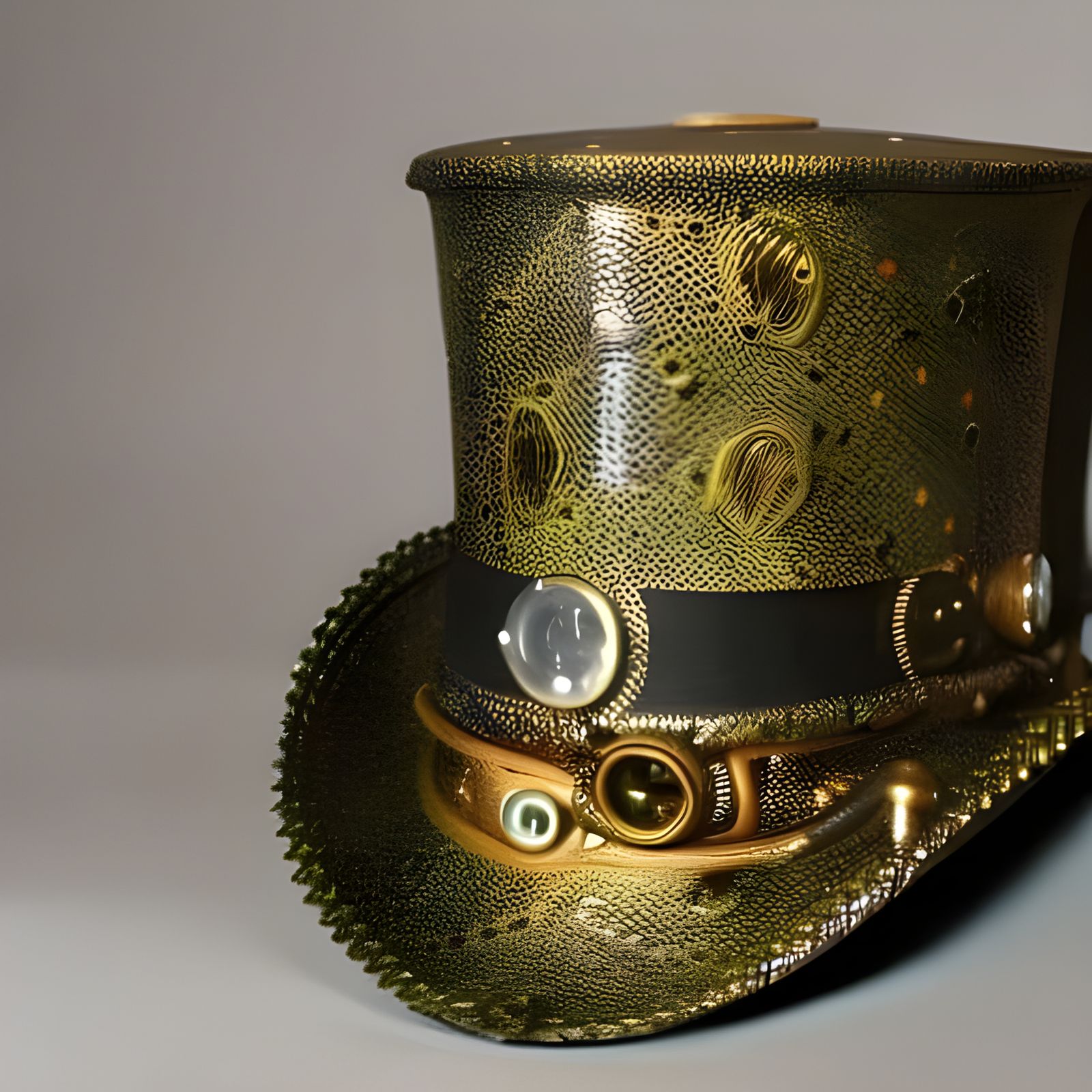 lizard top hat - AI Generated Artwork - NightCafe Creator