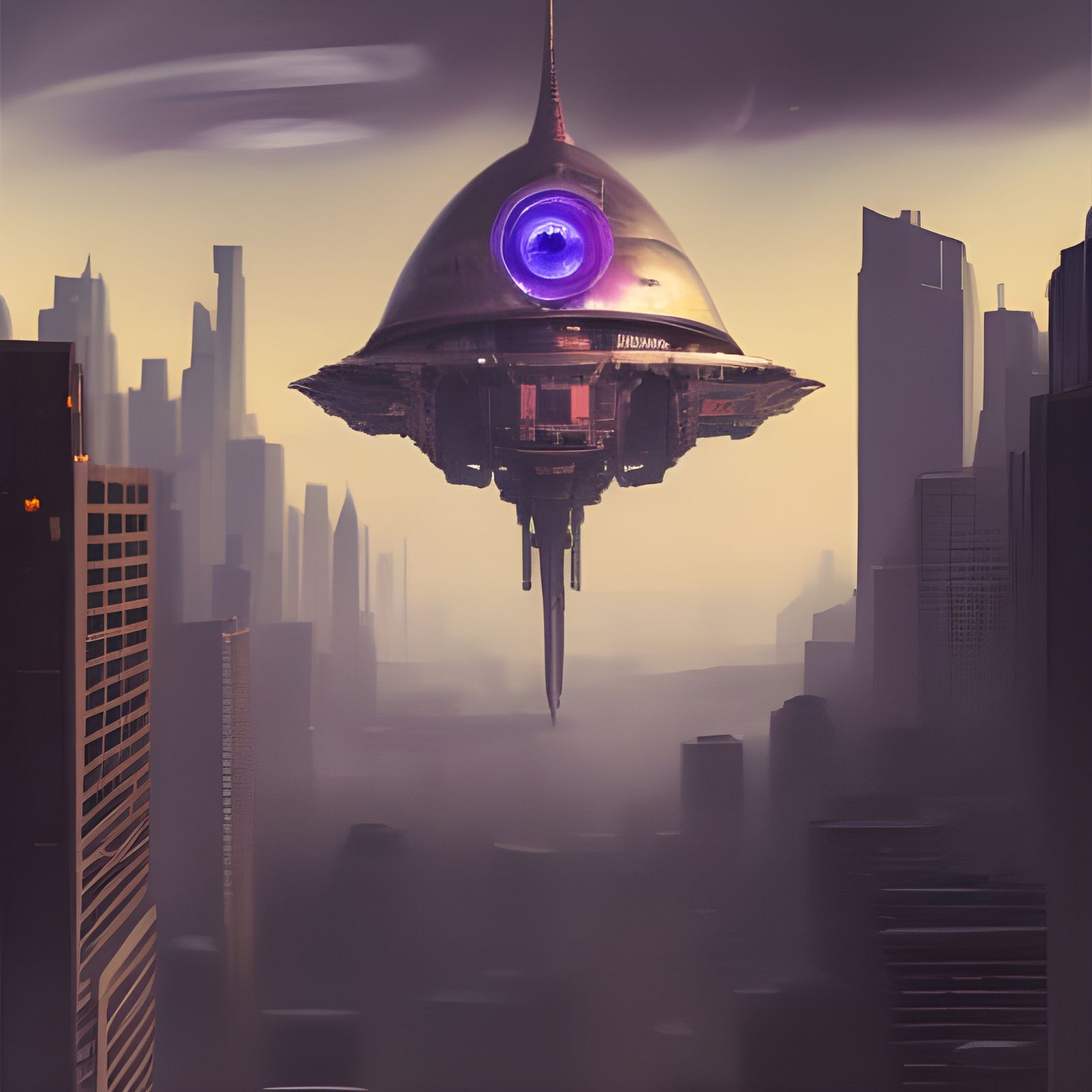 Alien Probe - AI Generated Artwork - NightCafe Creator