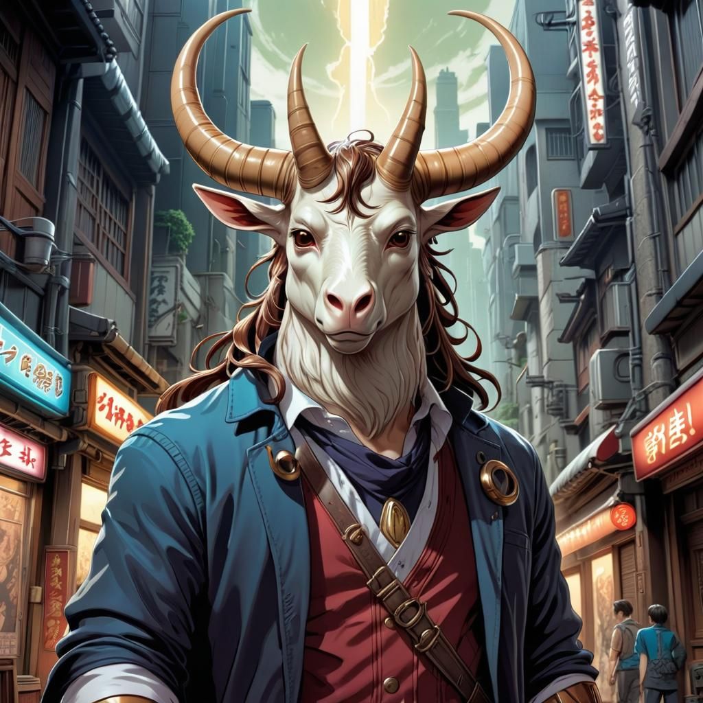 The GOAT - AI Generated Artwork - NightCafe Creator