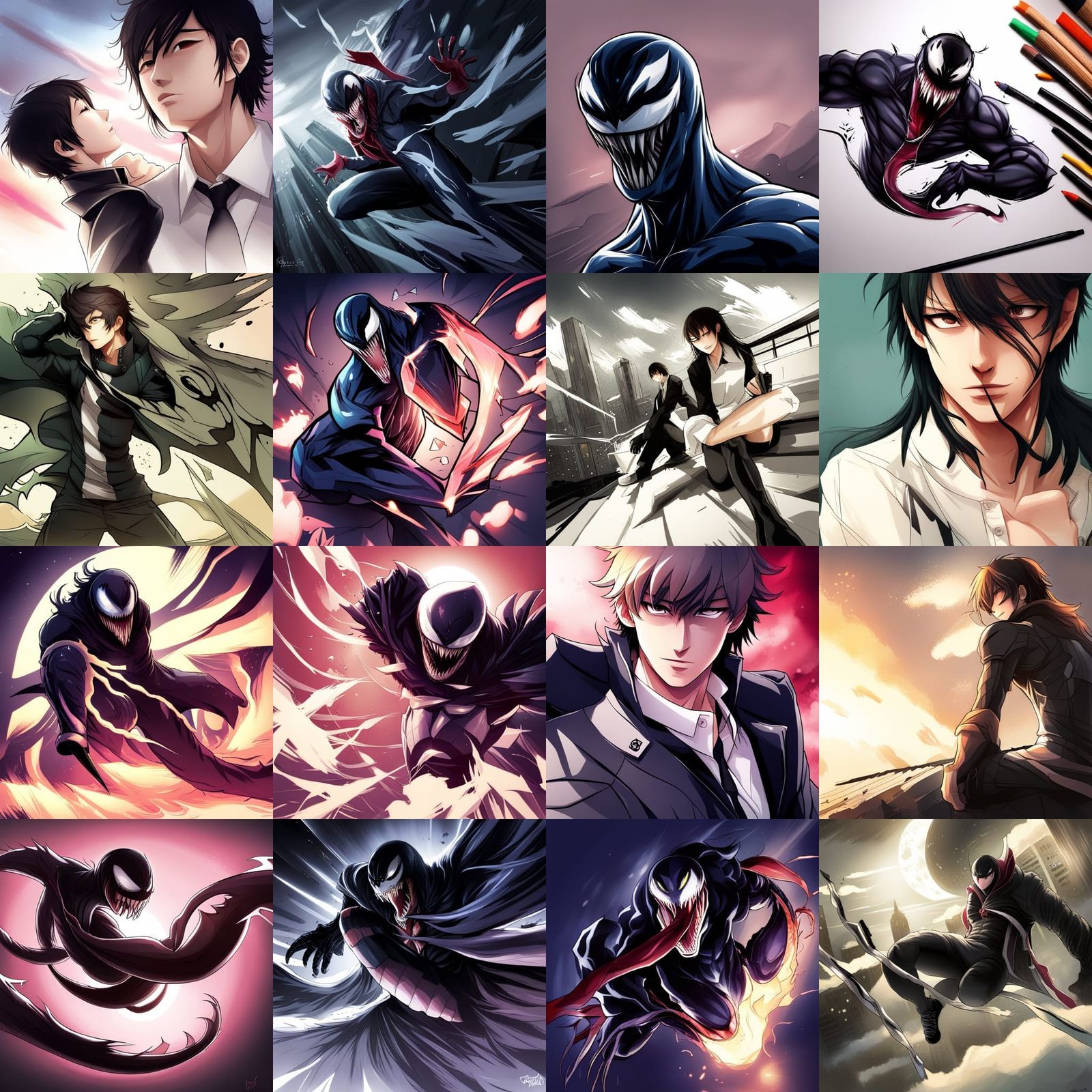 Venom - AI Generated Artwork - NightCafe Creator