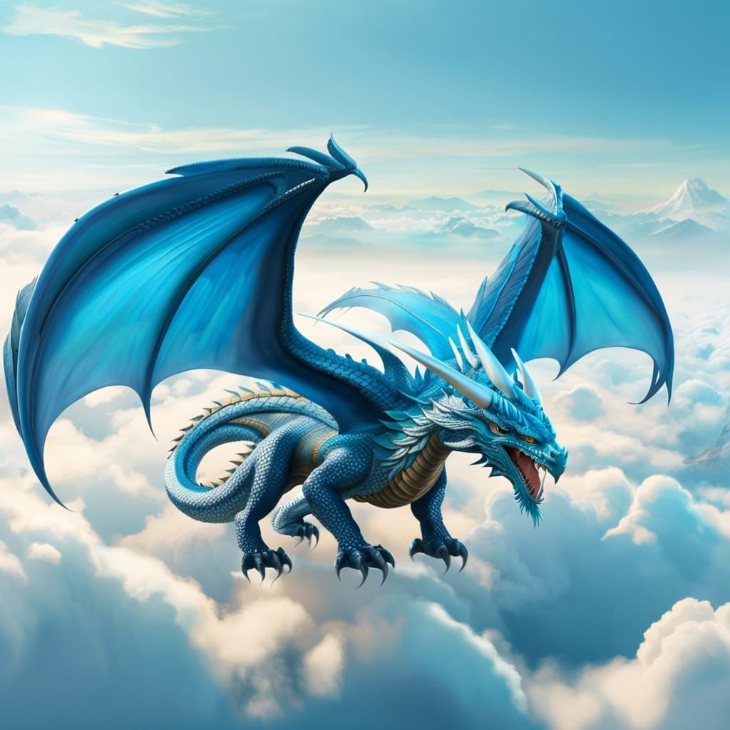 Dragon - AI Generated Artwork - NightCafe Creator