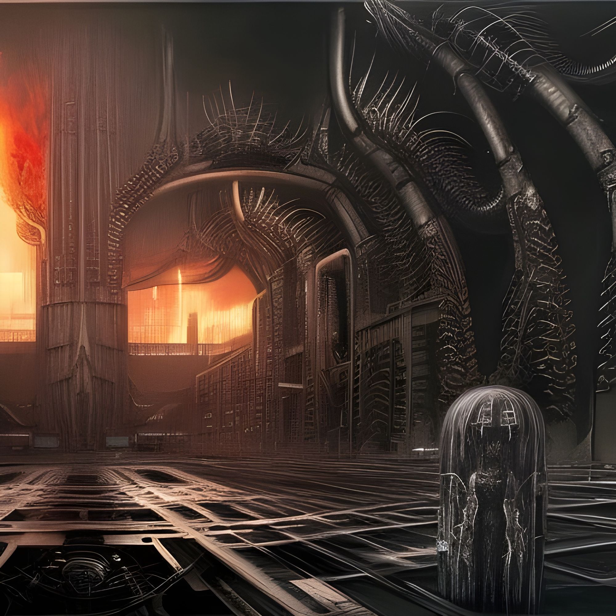 Hellish Reality : r/nightcafe