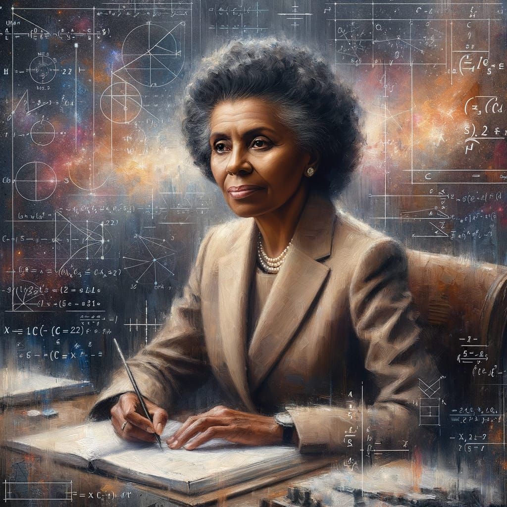 Katherine Johnson, the African American mathematician and physicist who ...
