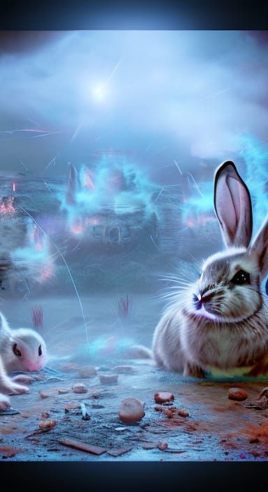 A bunny - AI Generated Artwork - NightCafe Creator