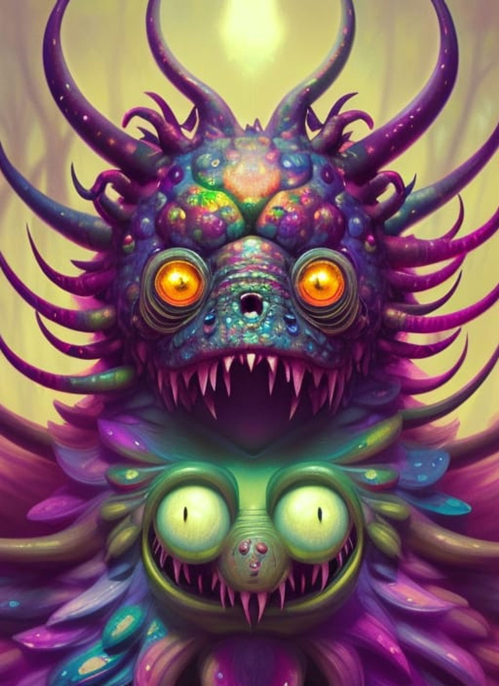 Friendly but creepy - AI Generated Artwork - NightCafe Creator