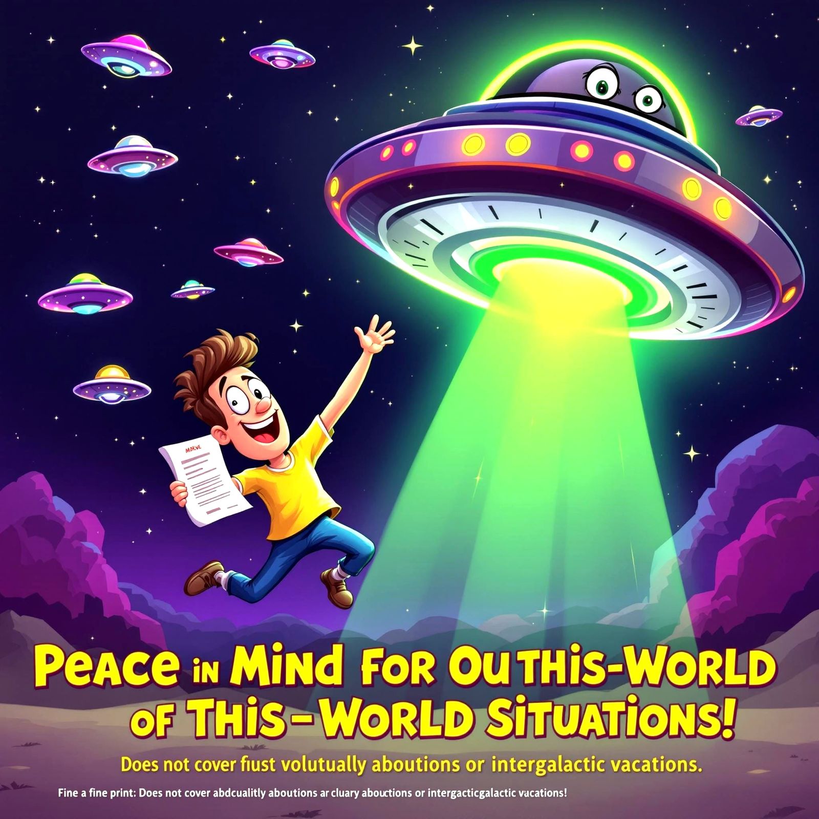 Alien Abduction Insurance! - Alien Abduction Insurance!