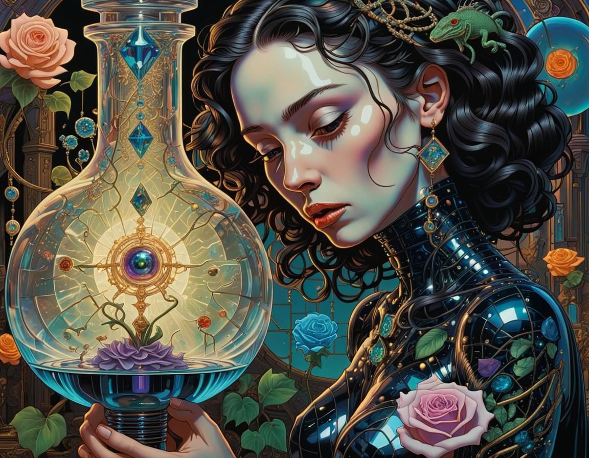 Cryptic Visions - AI Generated Artwork - NightCafe Creator