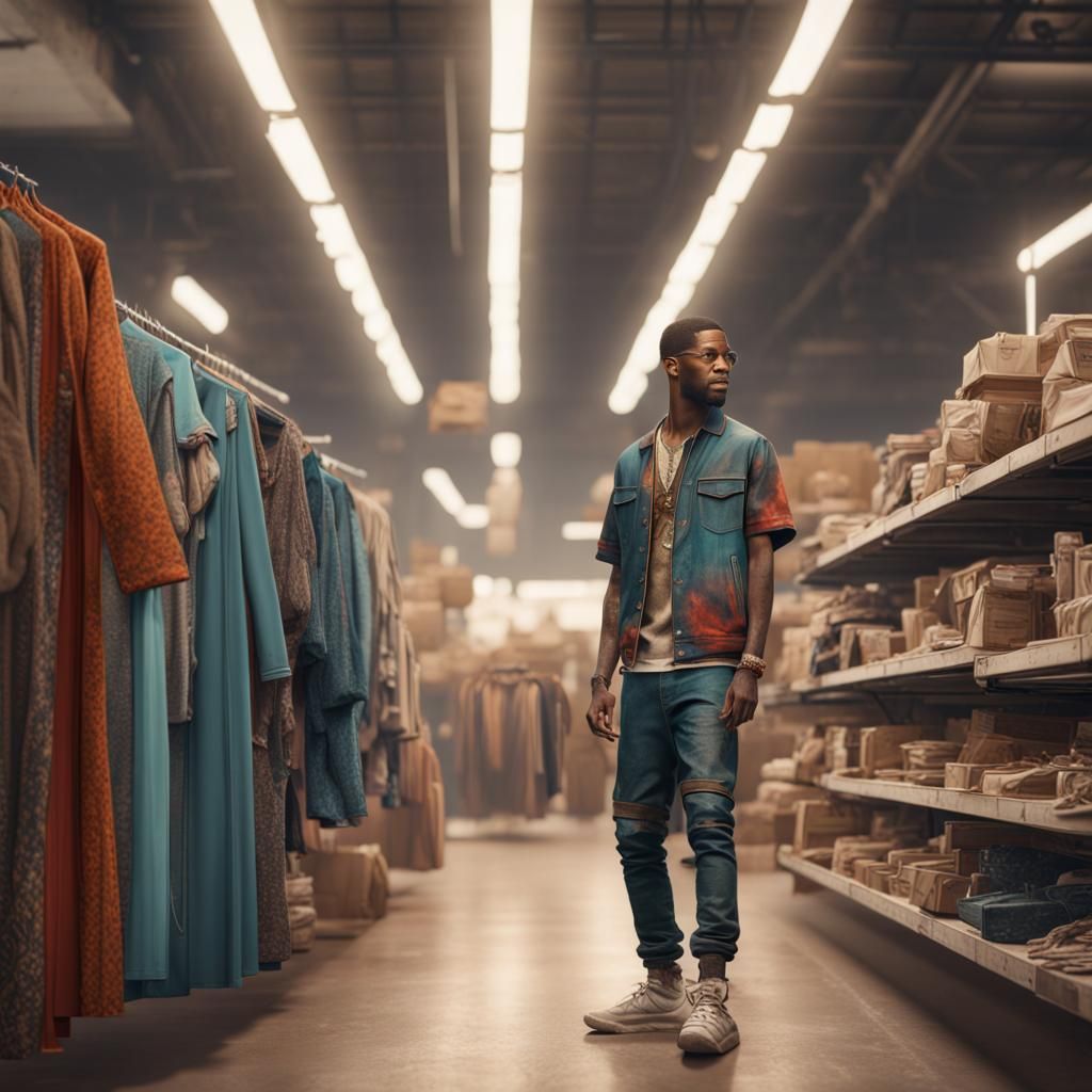 Kid Cudi Browsin - AI Generated Artwork - NightCafe Creator