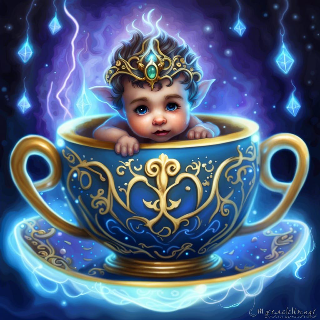Baby Zeus - AI Generated Artwork - NightCafe Creator