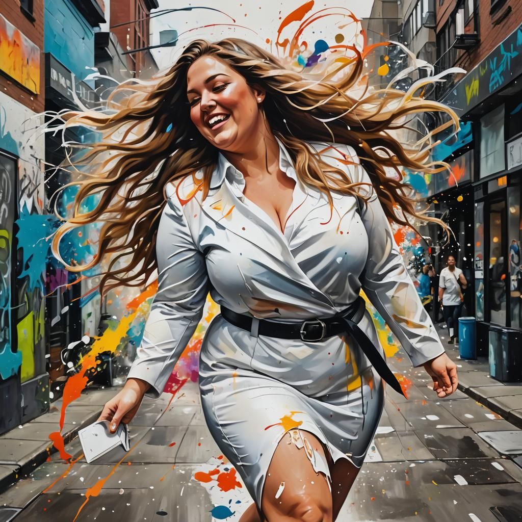 Mandy sees colors again - AI Generated Artwork - NightCafe Creator