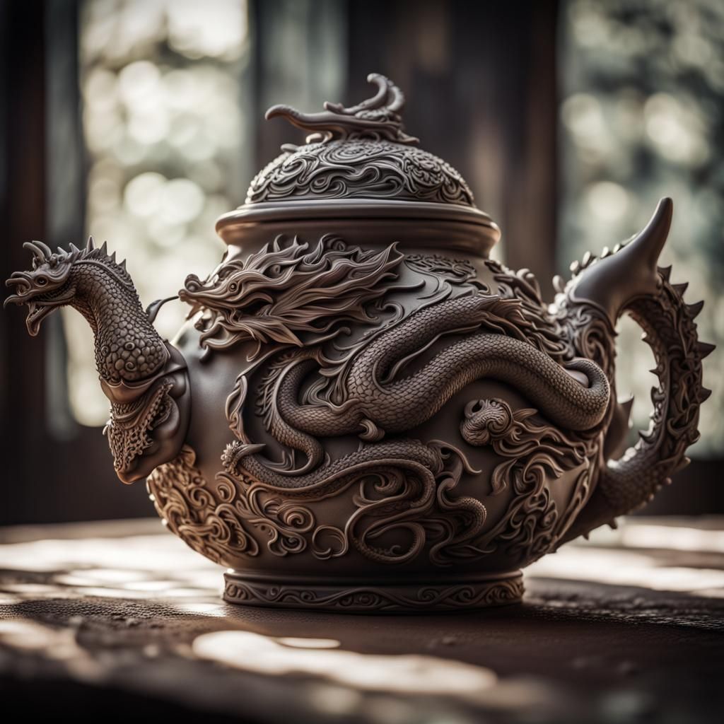 Tea Dragons - AI Generated Artwork - NightCafe Creator