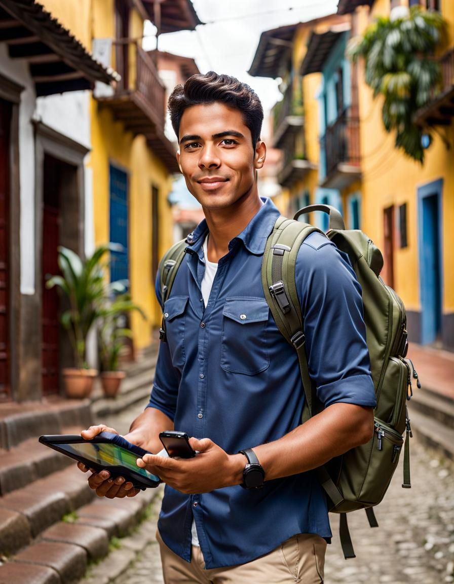 Backpacker - AI Generated Artwork - NightCafe Creator