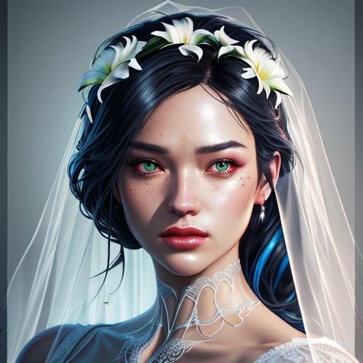 Bride - AI Generated Artwork - NightCafe Creator