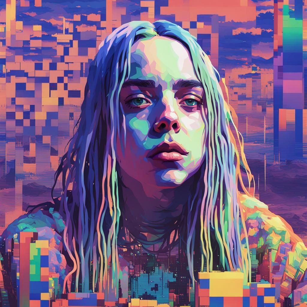 Billie eilish - AI Generated Artwork - NightCafe Creator