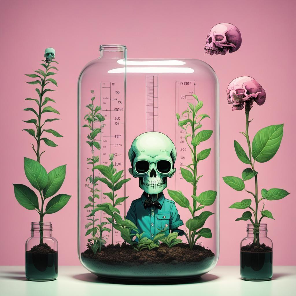 Botany class reimagined - AI Generated Artwork - NightCafe Creator