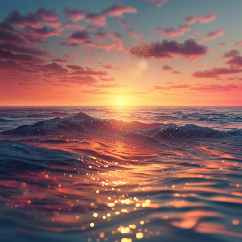 ocean - AI Generated Artwork - NightCafe Creator
