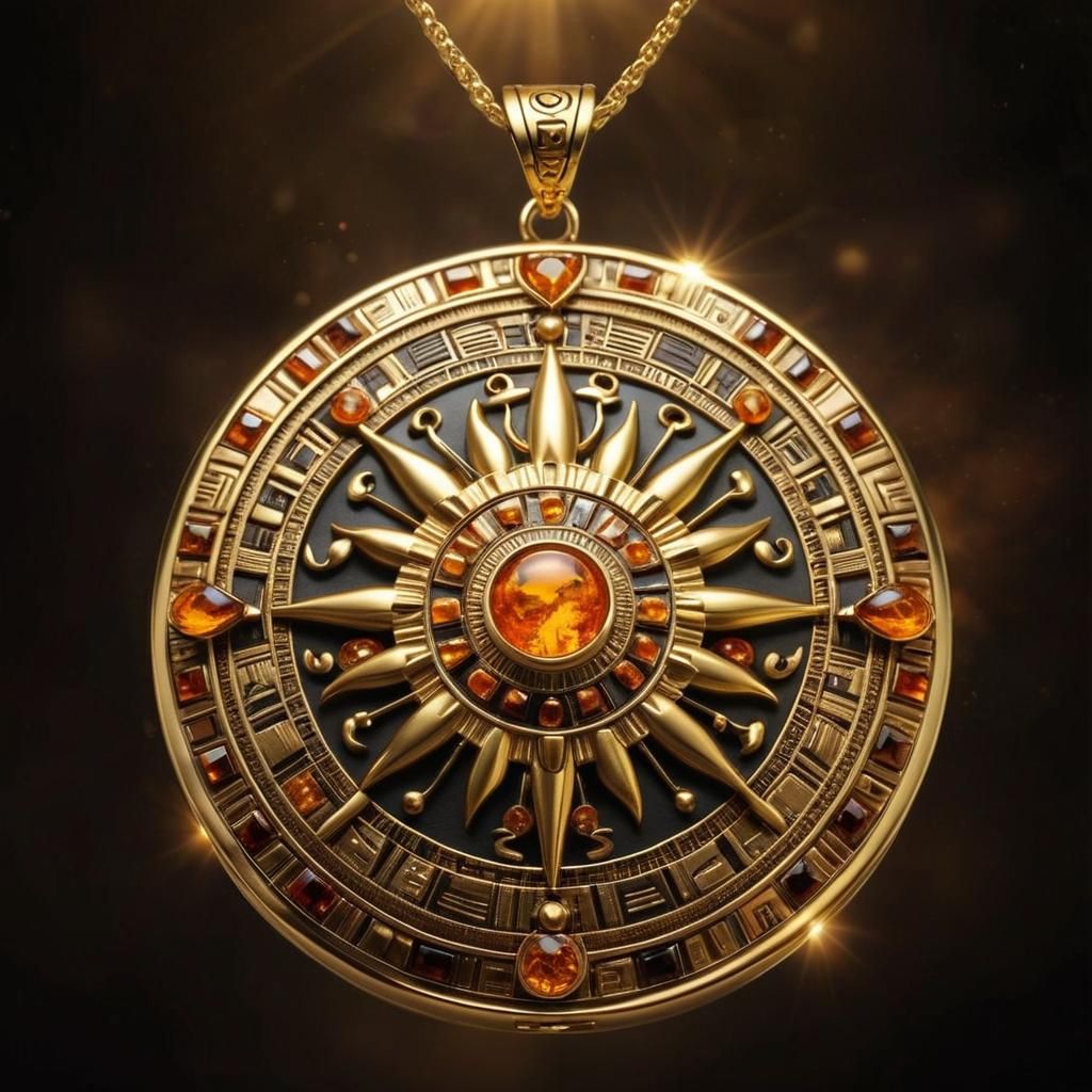 Sun Amulet - AI Generated Artwork - NightCafe Creator