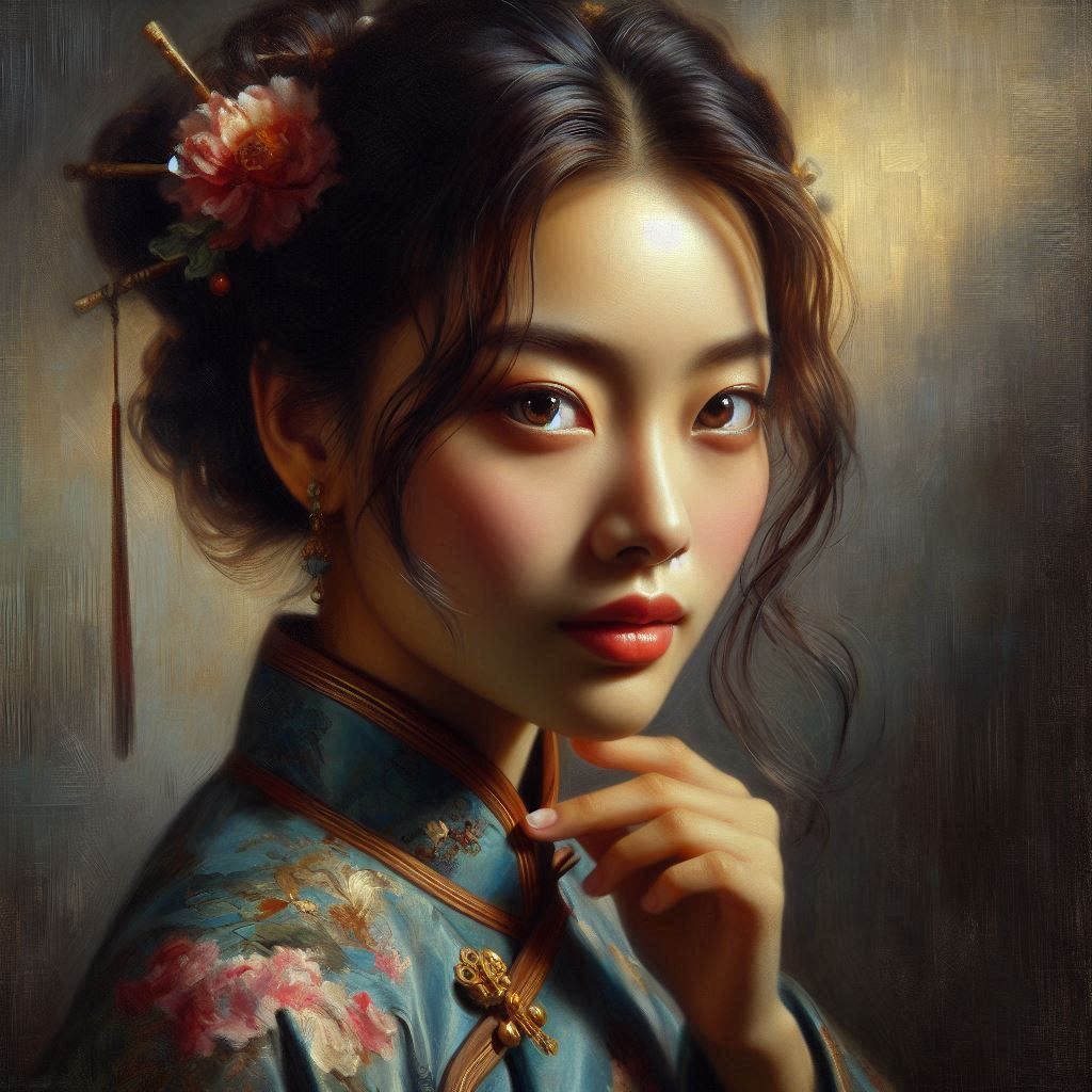Asian Beauty - AI Generated Artwork - NightCafe Creator