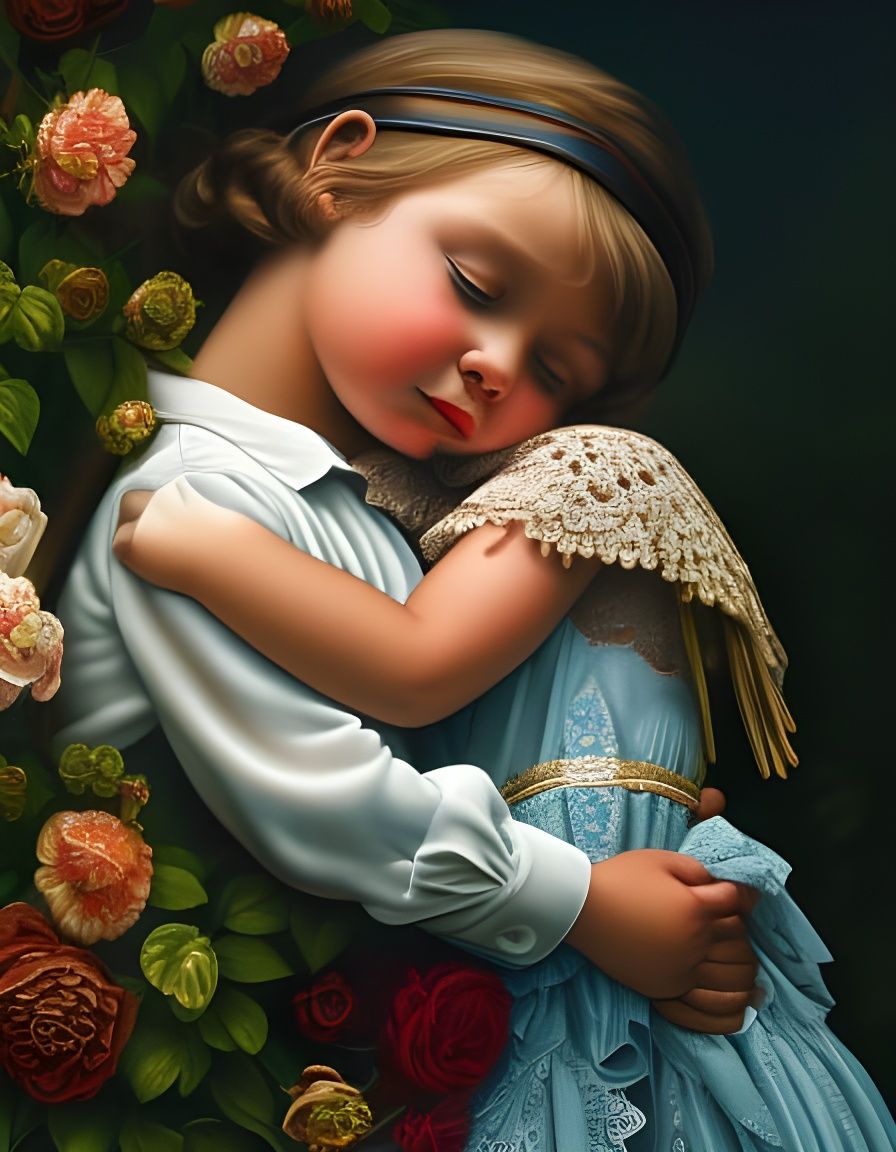 brother and sister II - AI Generated Artwork - NightCafe Creator