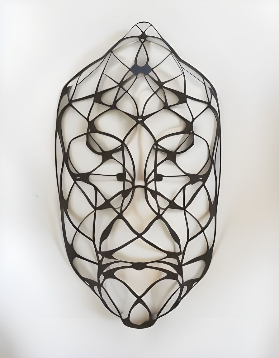 Minimalist Mask - When You Don't Have Much to Hide - AI Generated ...